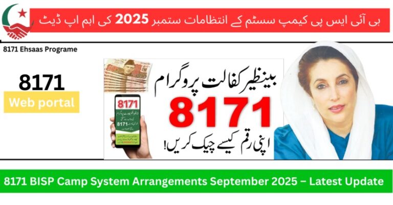 8171 Web Portal – Check CNIC Online & Ehsaas Program 2025 Registration